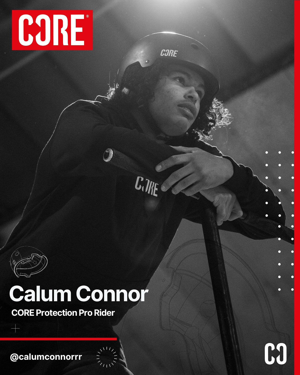 Callum Connor Joins CORE Protection Pro Team - CORE Action Sports