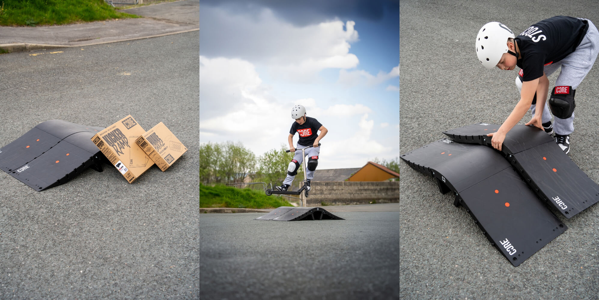 Skate Ramps & Grind Rails | Plastic Ramps Modular | CORE Action Sports ...