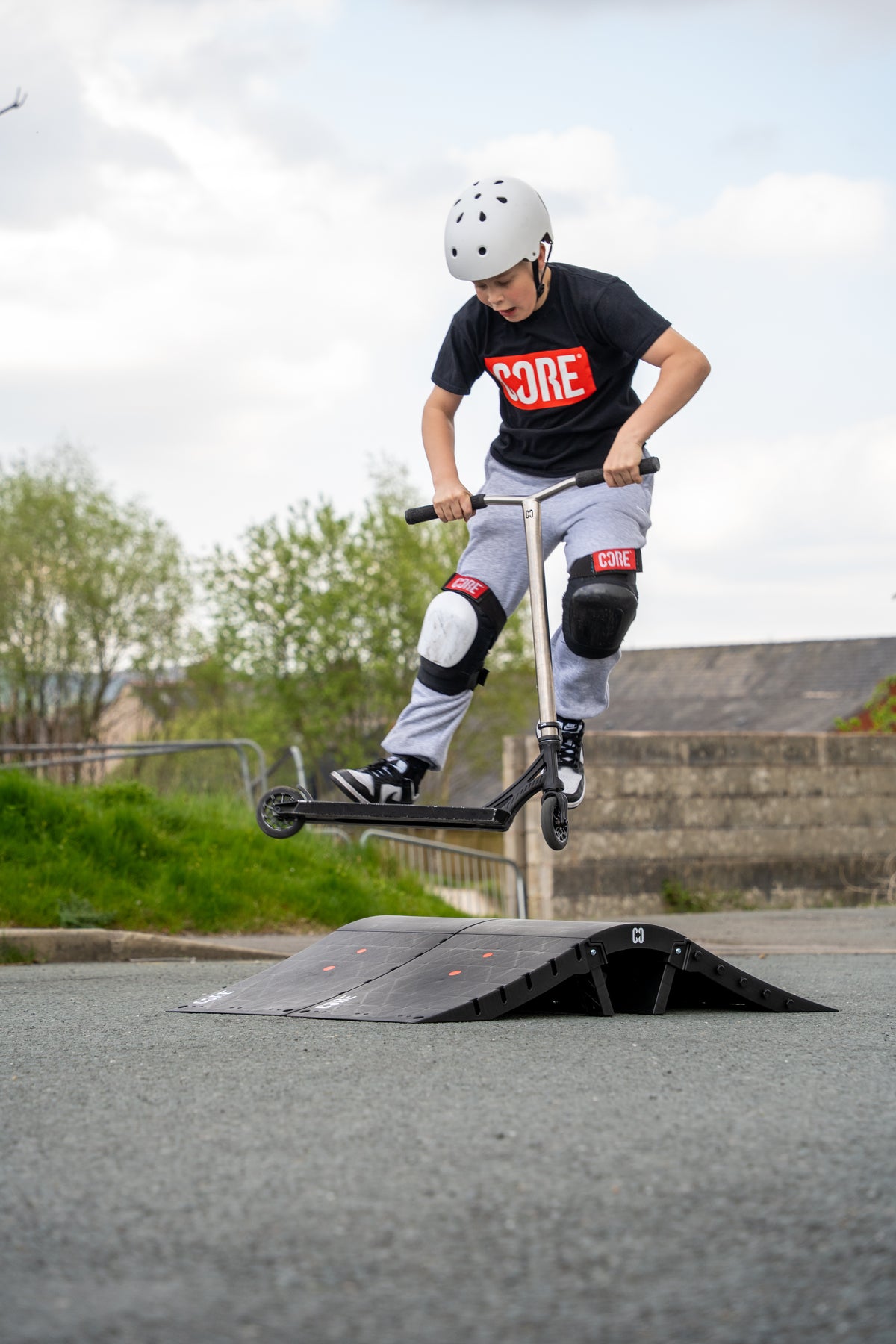 CORE Skate Ramp - Mini Wave Ramp Set (2 Kickers & Bridge) - CORE Action ...