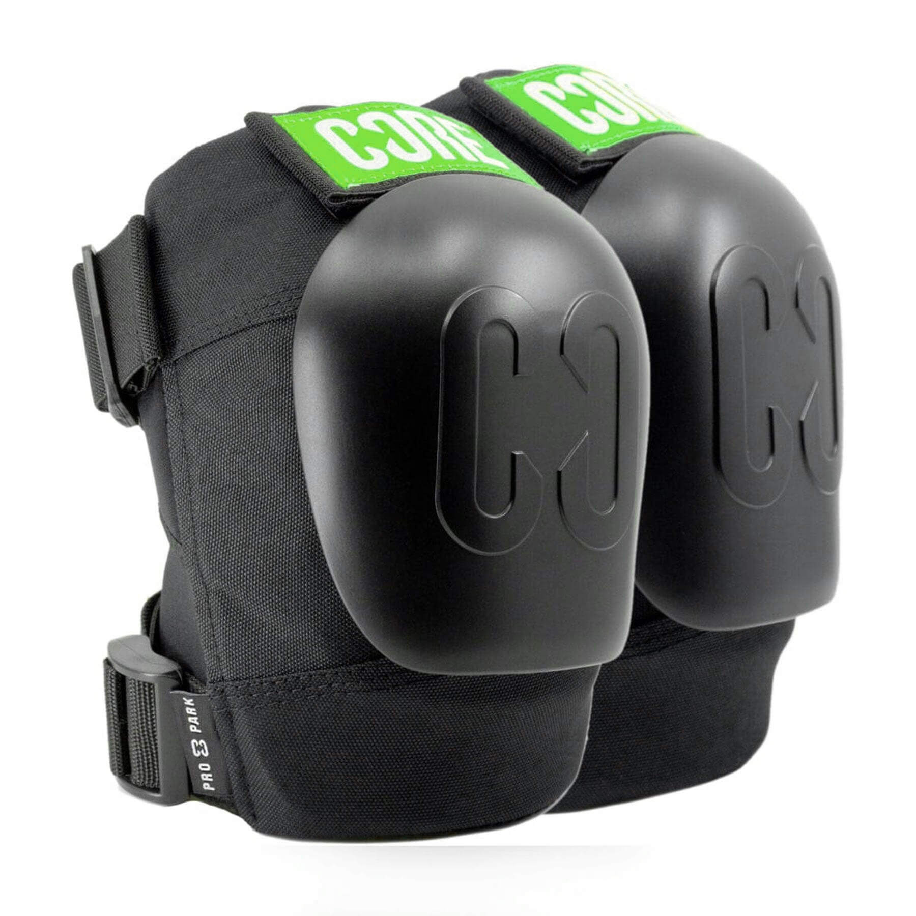 CORE Protection Pro Park Knee Pads V2 Bundle - Green Tags - CORE Action ...