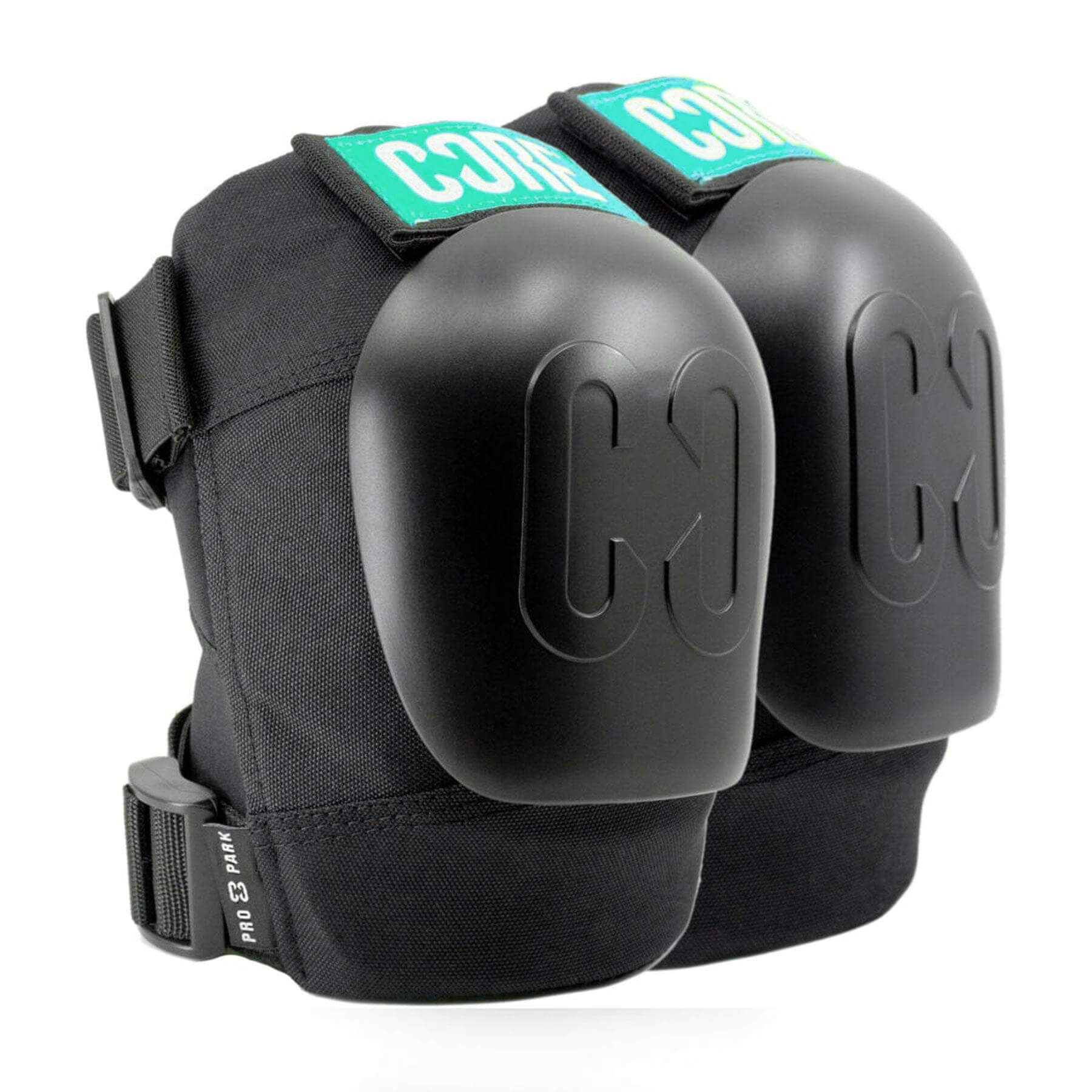 CORE Protection Pro Park Knee Pads V2 Bundle - Teal Tags - CORE Action ...