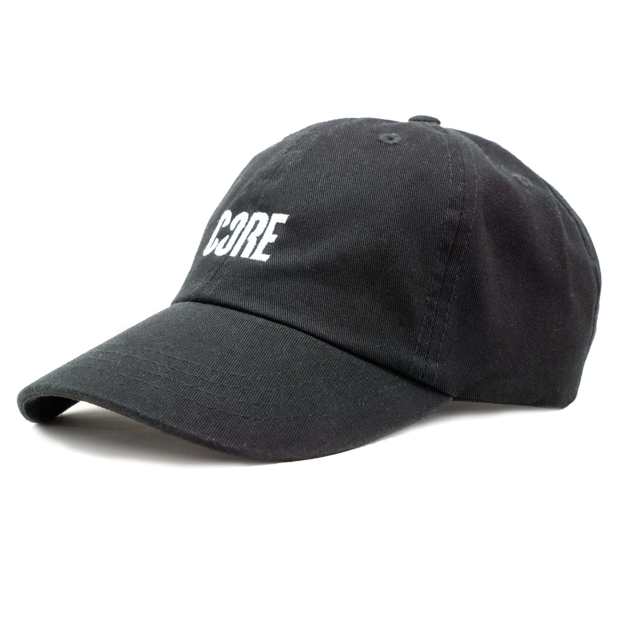 CORE Low Profile Black Dad Cap I Dad Cap - CORE Action Sports