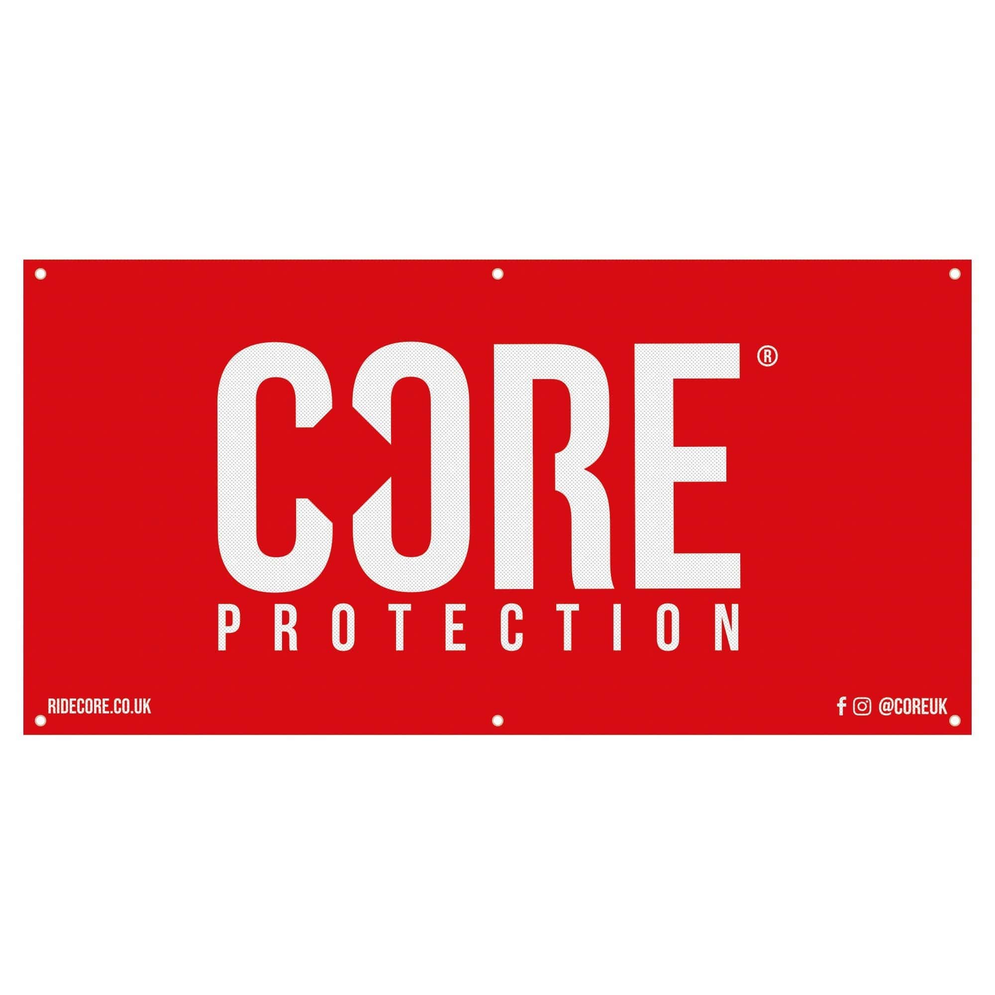 CORE Mesh Event Banner 2x1 Meters - Red - CORE Action Sports